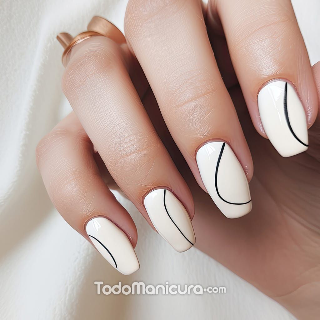 Uñas blancas: Diseños e ideas alucinantes este 2024